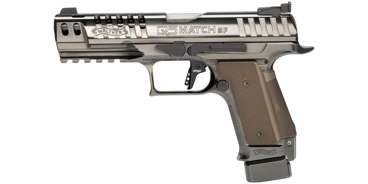 Walther PPQ Q5 Match SF Black Diamond Semi-Automatic Pistol • Frontier Arms