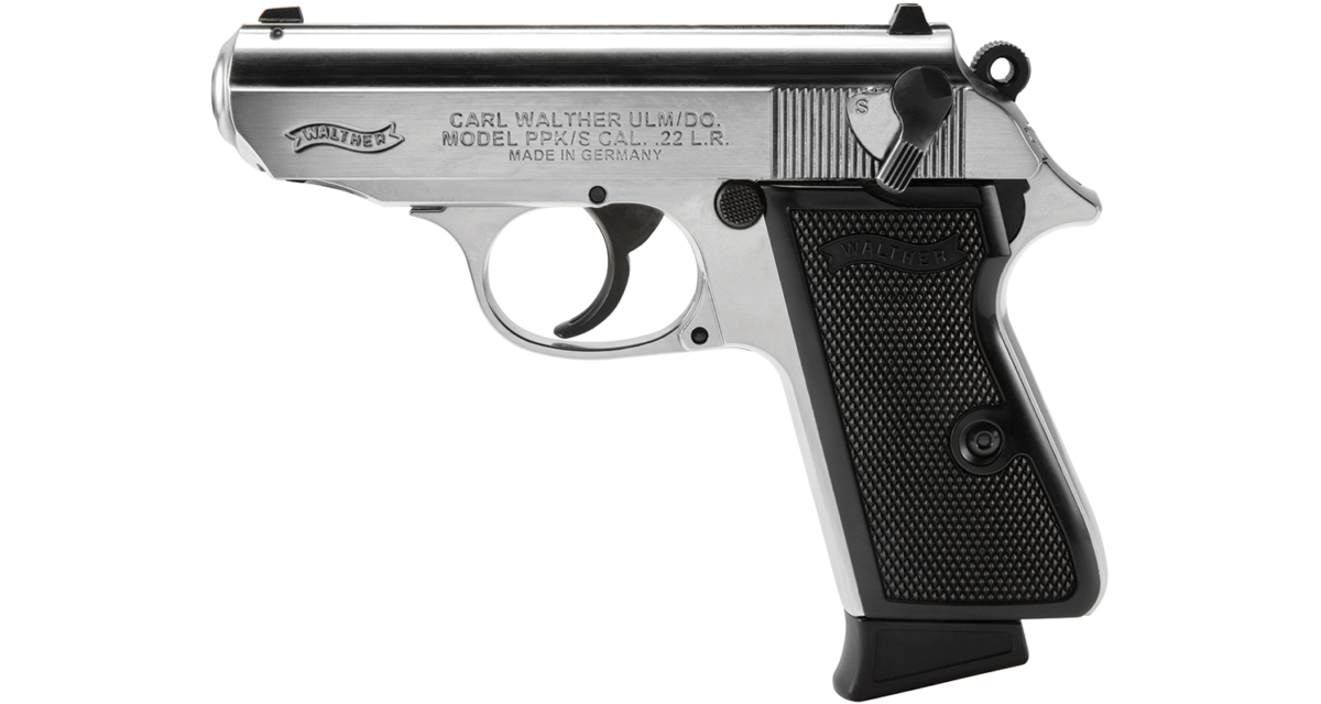 Walther PPK/S Nickel .22 Rimfire Pistol • Frontier Arms