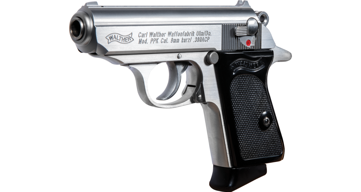 Walther PPK/S Black Semi-Automatic Pistol • Frontier Arms
