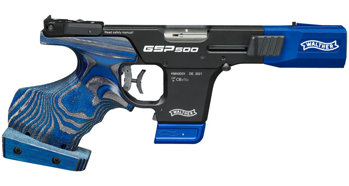 Walther GSP500 .22LR Target Pistol | Frontier Arms Australia